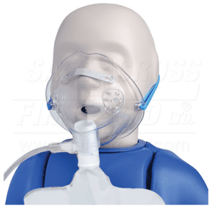 Non Rebreather Mask, Pediatric | CPR Depot Canada